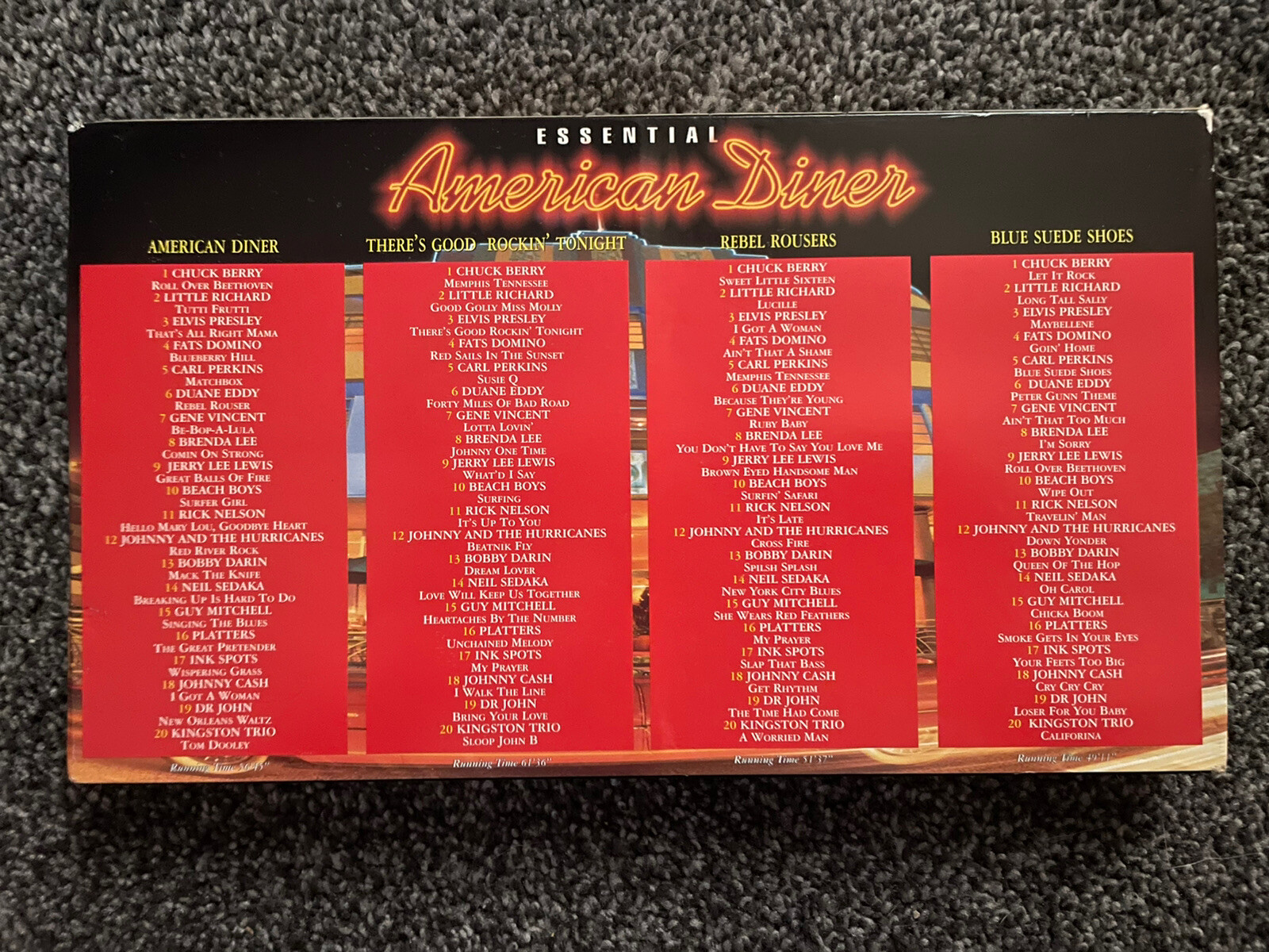 Essential American Diner 4 CD Set Collection Newsound PYCD 405 Tested ...