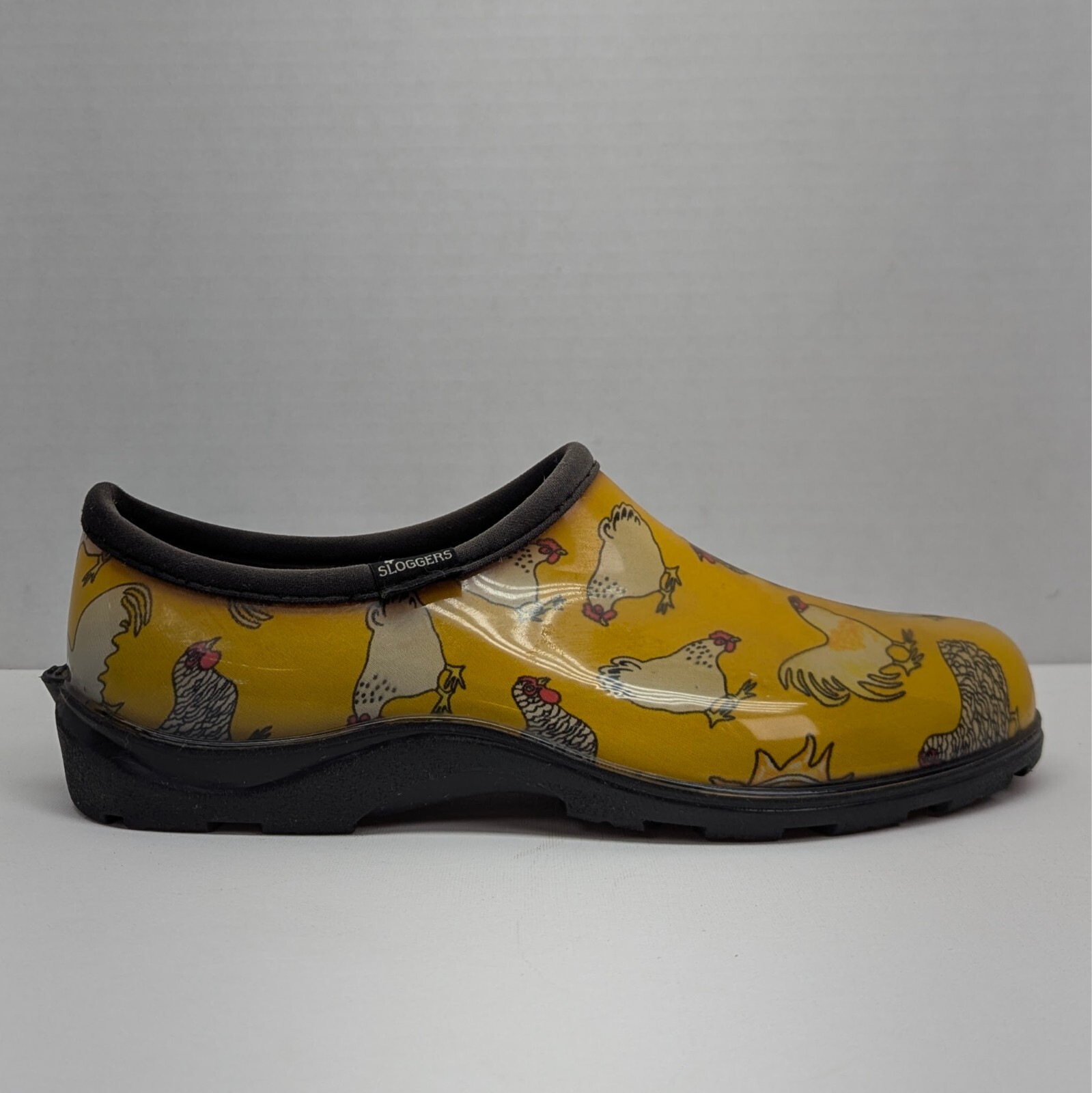 Sloggers Slip on Clog Gardening Shoes Chicken Print Y… - Gem