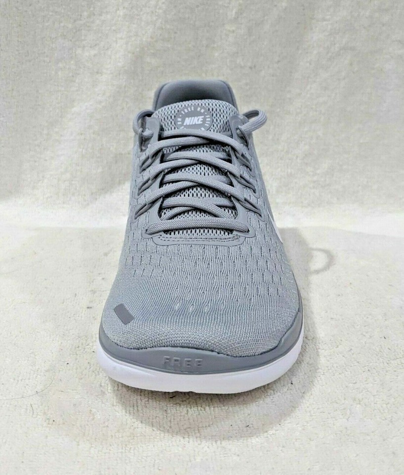 Nike Men's Free RN 2018 Wolf Grey/Wht Running Shoes - Asst Sizes NWOB ...