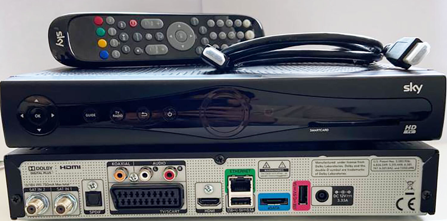 Humax PR-HD3000 SKY S HD4 DVB-S2 Satelliten Twin Sat Receiver V13 ...