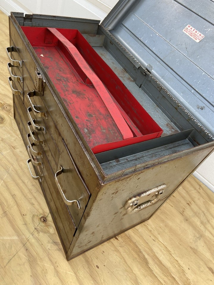 Vintage Craftsman Tool Box 10 Drawer Toolbox 1956 Ebay