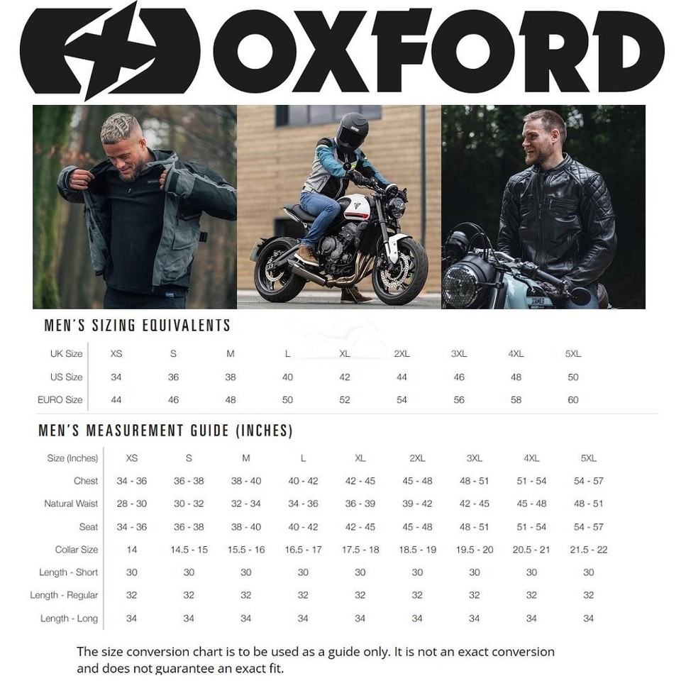 Oxford Atmos Thermo Puffer Mid Layer Motorcycle Motorbike Jacket Black ...