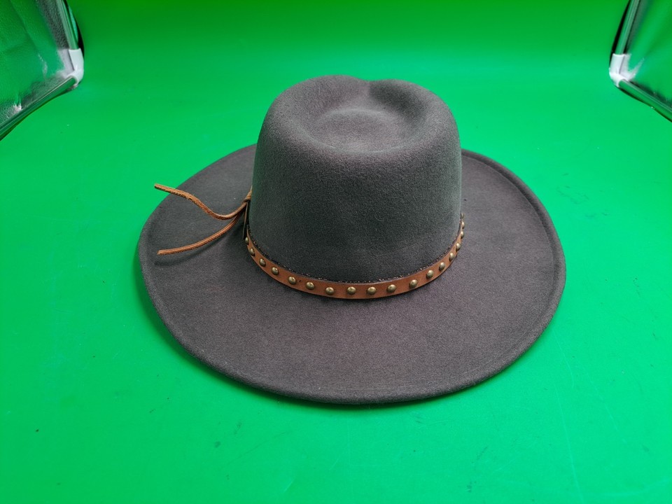 Vintage Golden Gate Hat Co Desperado Gray Wool Western Cowboy Hat ...