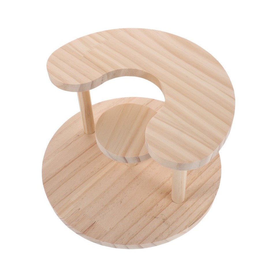 Display Shelf Desktop Dollhouse Furniture Multi-layer Storage Rack ...