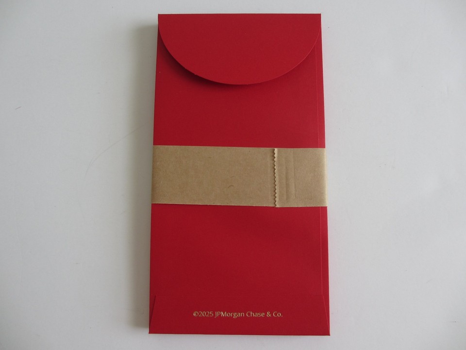 🔥 8-Pack of 2025 JPMorgan Chase Bank Red Envelopes Chinese Lunar New ...