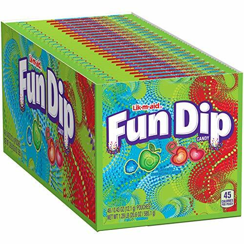 Fun Dip Assorted Flavor Party Pack - 48 Piece, 0.43 oz Packets for sale ...