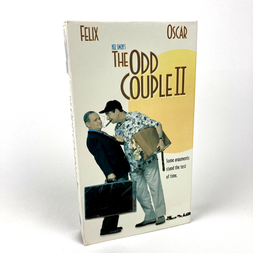 The Odd Couple II VHS 1998 - VCR Video Tape Comedy Movie - Lemmon ...