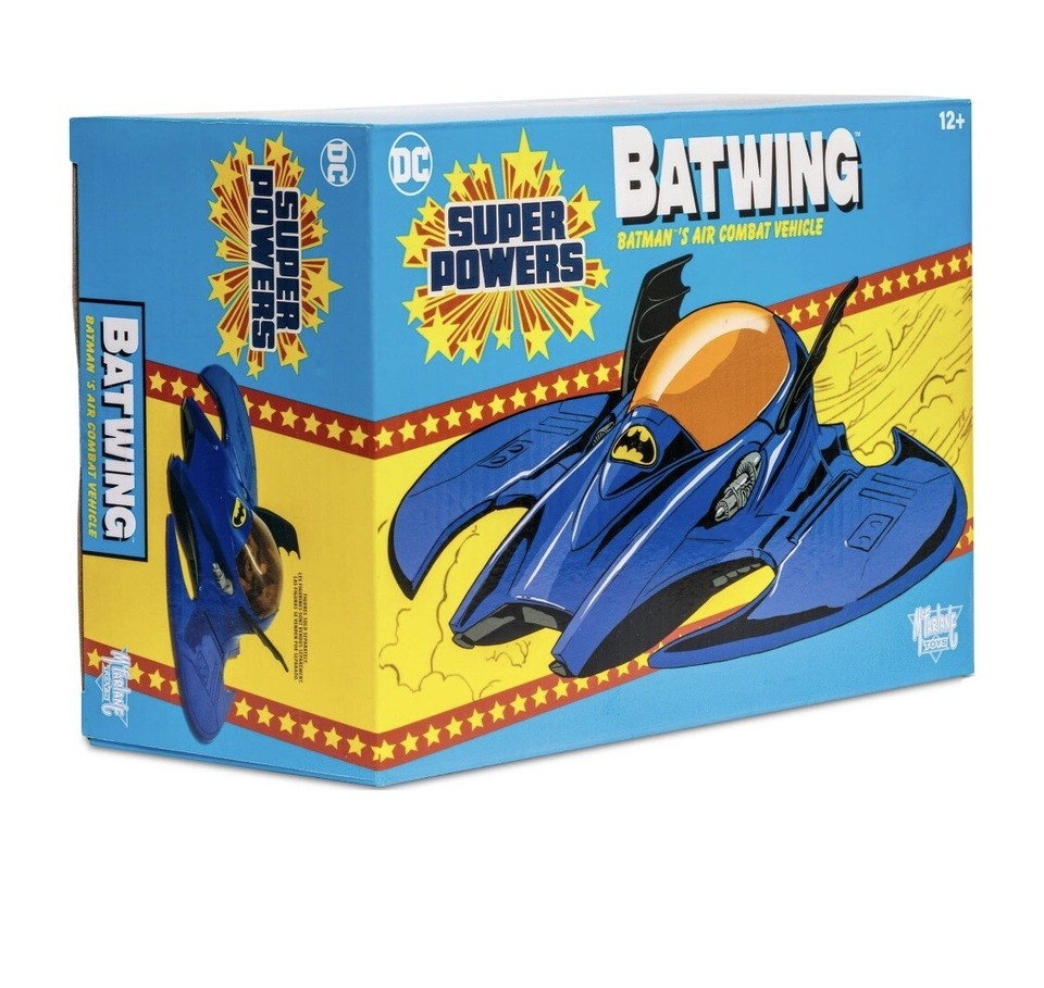 DC Super Powers Batwing Batman Air Combat Vehicle NEW in Sealed Box | eBay