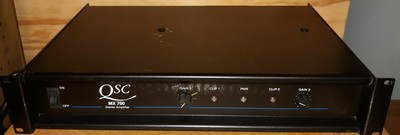 Amplificadores qsc mx 700 amplifier