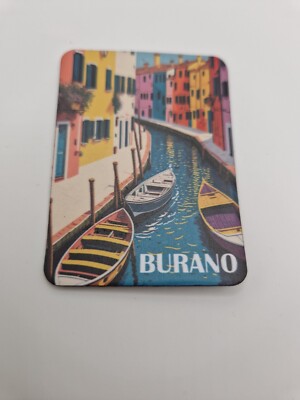 Souvenir Kühlschrank Magnet Burano Italien Refrigerator Magnet Italy ...