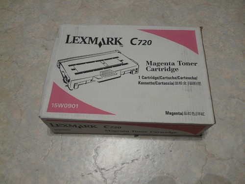 cartouche toner lexmark magenta C720 15W0901 | eBay