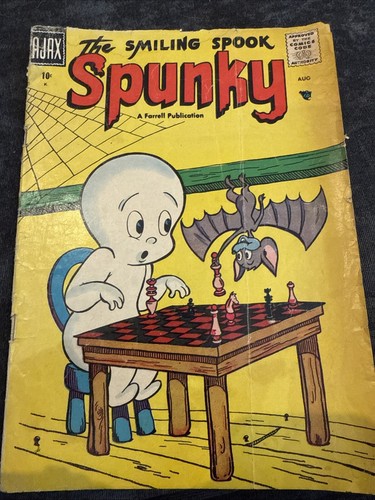 Spunky the Smiling Spook #1--1957--Ajax--First issue Golden Age comic book | eBay