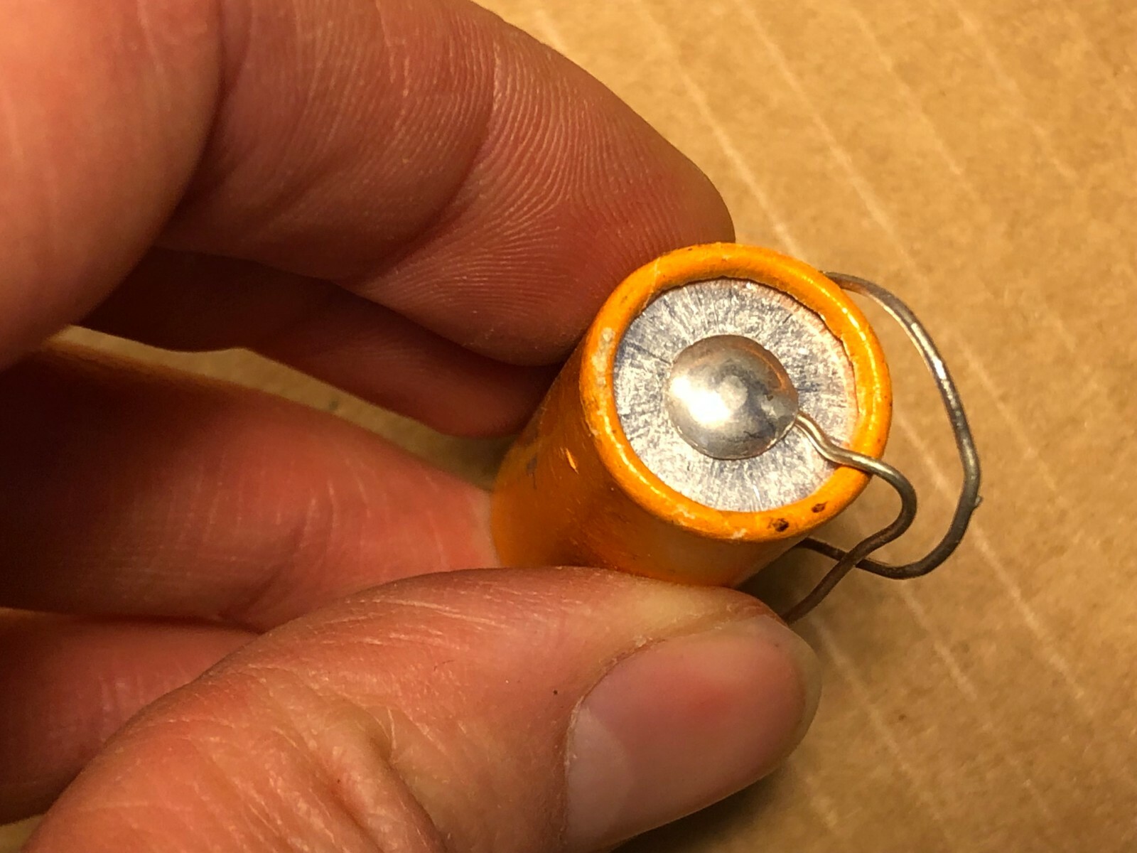 NOS Vintage Sprague Atom 4 uf 450v Capacitor TVA-1702 Tube Amp Cap 1965 ...