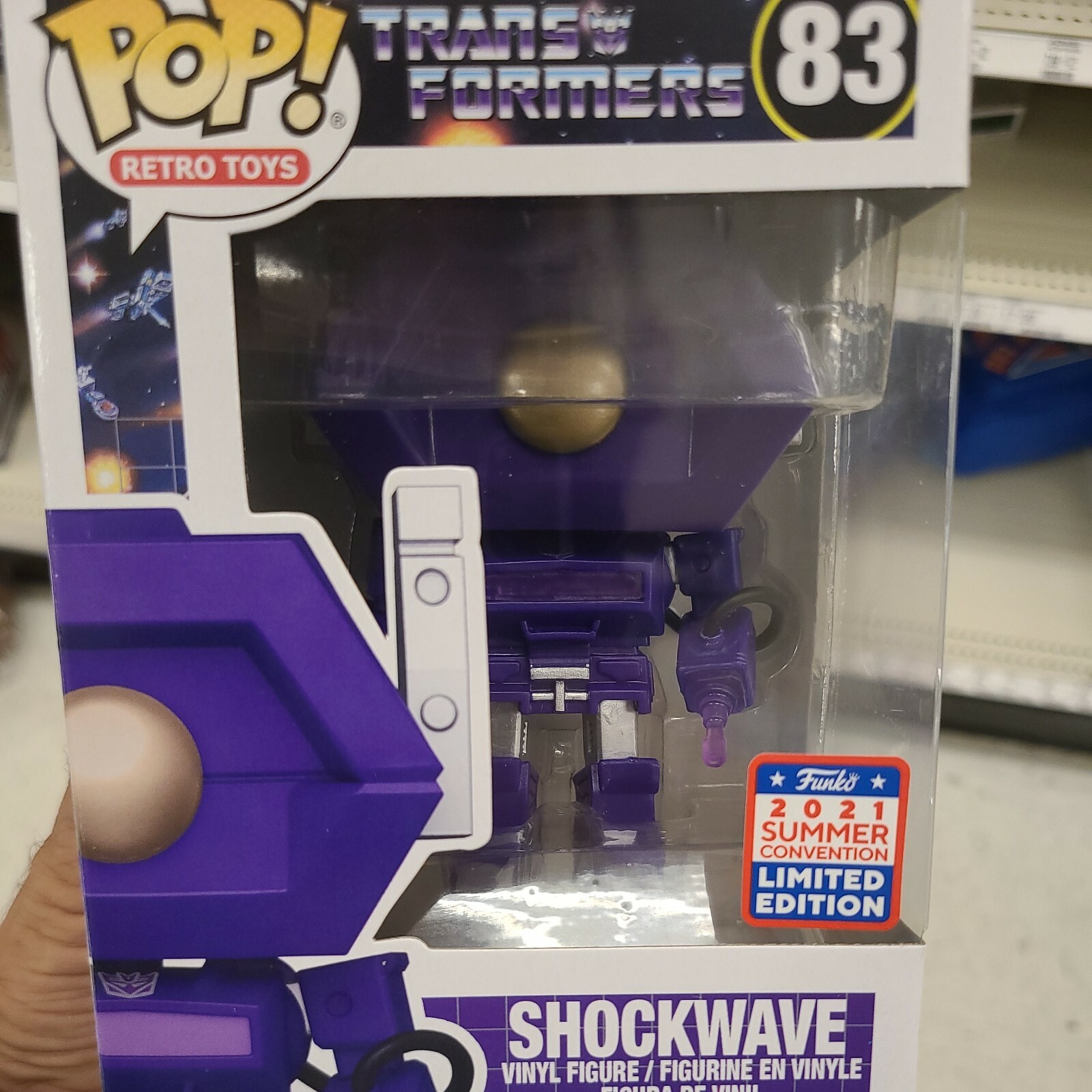 Funko Pop! Transformers Shockwave #83 Limited Edition 2021 Summer Chase ...