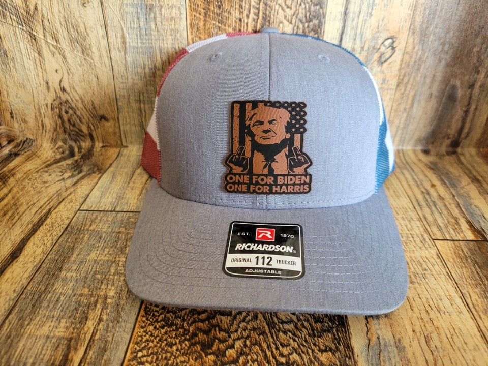 TRUMP FJB HAT SNAPBACK Snapback Trucker Hat Unisex NEW Leather Patch | eBay
