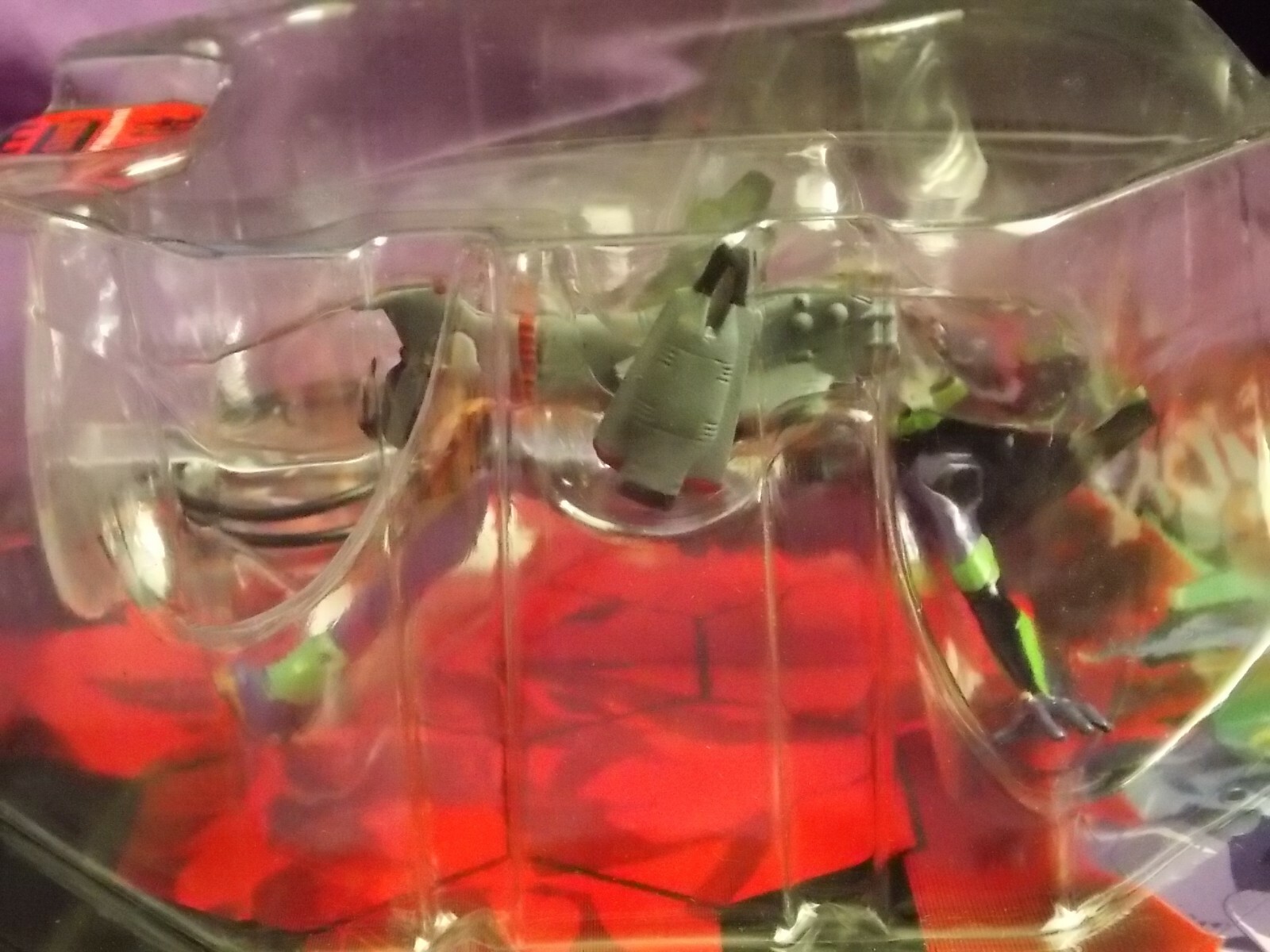 ⭐ SEALED EVANGELION EVA 01 PROGRESSIVE KNIFE ACTION FIGURE KAIYODO H ...