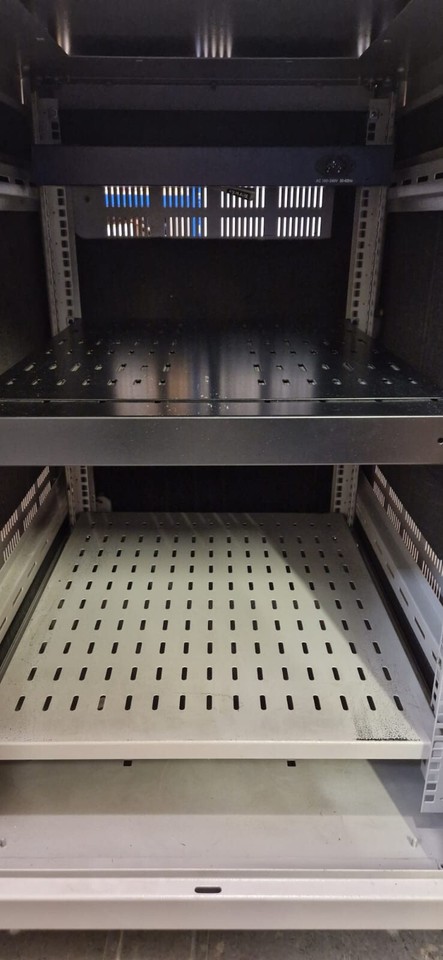 16U Rack Server Cabinet Enclosure with wheels and 2 shelves only | eBay UK