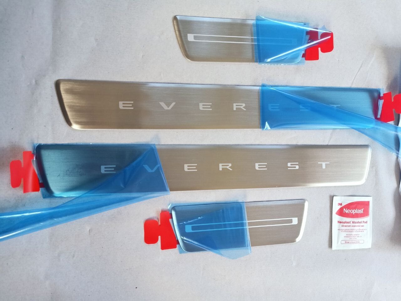 Ford Everest Next Gen Genuine Scuff Plates 4 doors EVEREST 2022-25 ...