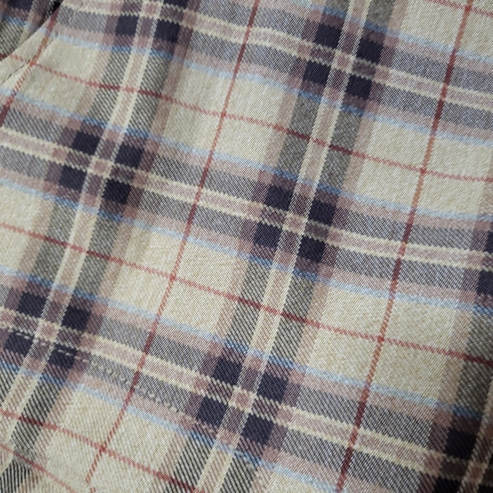 VINTAGE JAYMAR SANSABELT BROWN PLAID 70S GUY DISCO PANTS 34 X 30 PARTY COSTUME | eBay