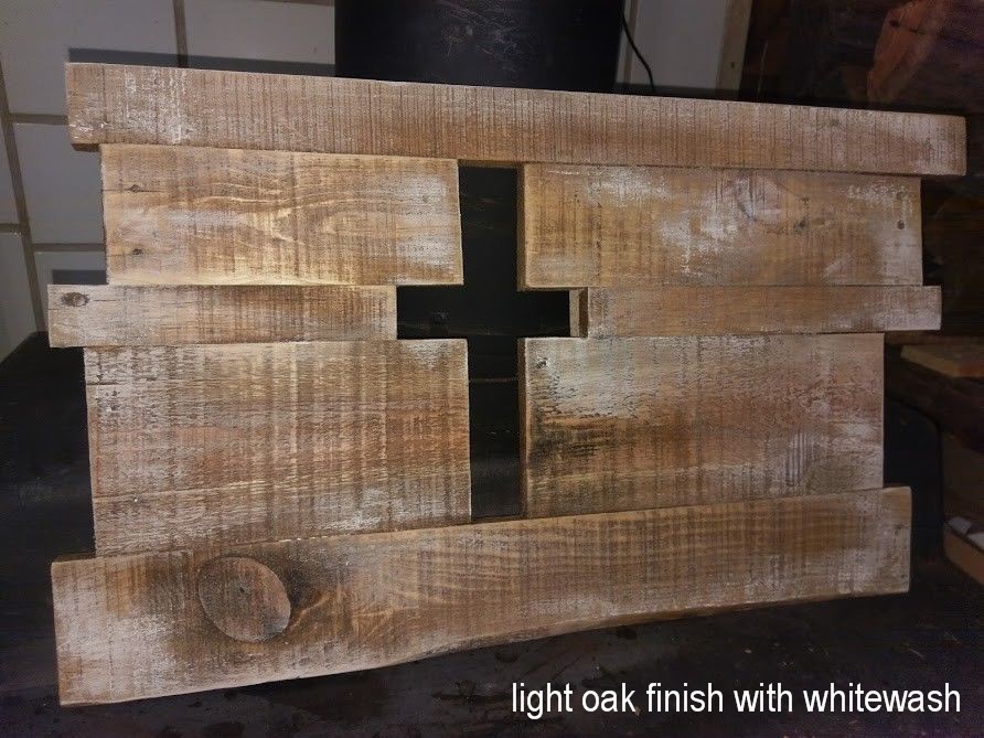 Hand crafted, Holy Cross cutout, wall decor, rustic, reclaimed red oak ...