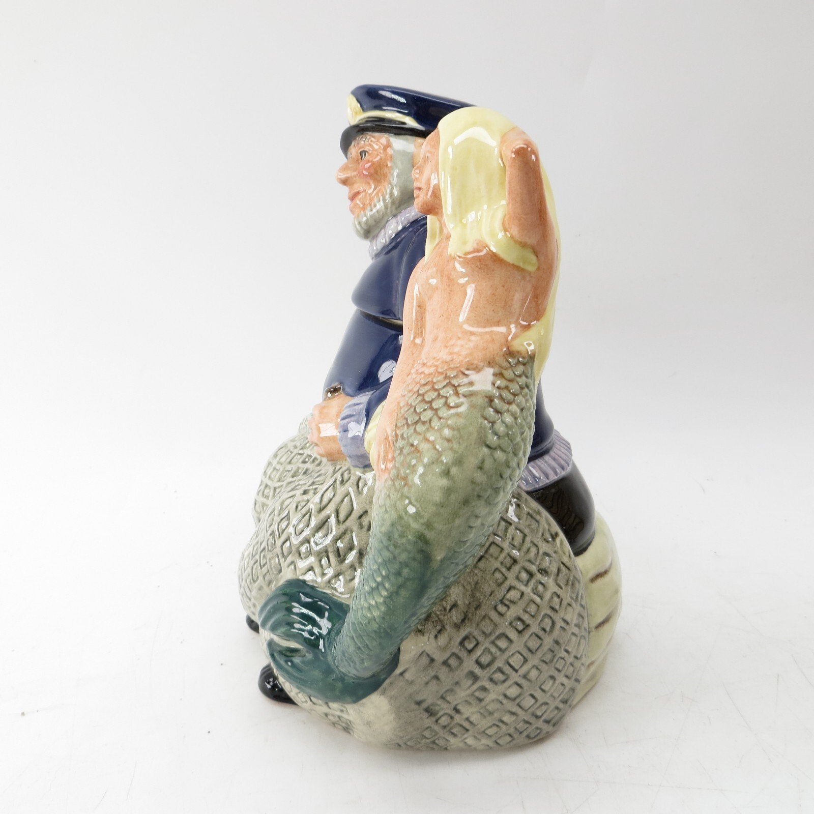 ROYAL DOULTON TEAPOT SEA CAPTAIN OLD SALT with MERMAID HANDLE D6818 | eBay