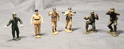 Lot of 6 Vintage Micro Toy Soldiers, EUC | eBay