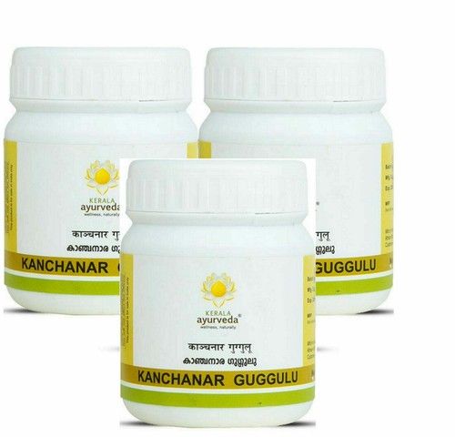 Kerala Ayurveda Wellness Naturally Kanchanar Guggulu 60 Tablets Pack of ...