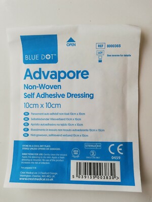 10CM X10CM BIG PLASTER ADHESIVE WOUND DRESSING (PACK OF 5) | eBay UK