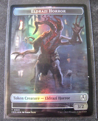 ELDRAZI HORROR/CLUE 2025 MTG INNISTRAD REMASTERED 2-Sided Foil #1 TOKEN ...