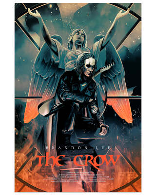 Crow by Jonathan Bartlett SIGNED Ltd Edition x/75 Print Poster Mondo ...