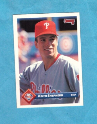 1993 Donruss Baseball card #332 Keith Shepherd Phillies | eBay