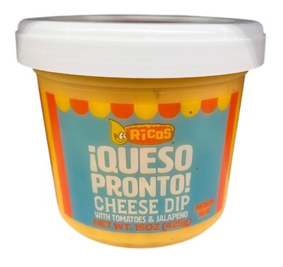 Ricos Queso Pronto Tomato Jalapeño Medium Cheese Dip 15 oz | eBay
