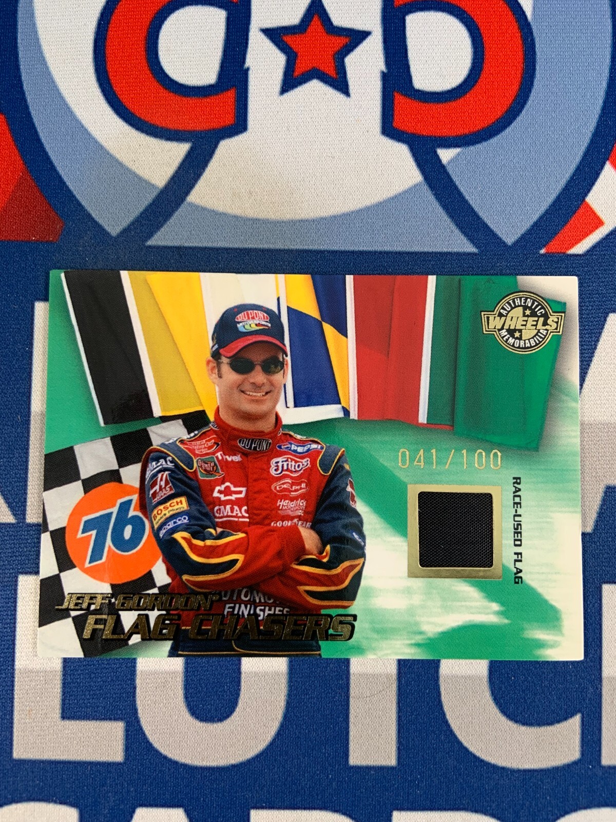 2004 Wheels High Gear Flag Chasers /100 Black Flag Jeff Gordon #FC6 | eBay