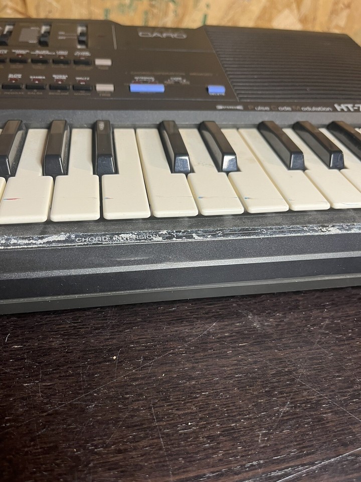 Casio HT-700 Synthesizer Keyboard Tested Works | eBay