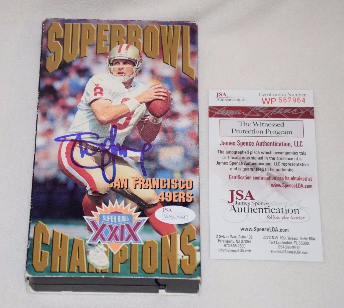 Steve Young Autographed Memorabilia | Signed Photo, Jersey ...