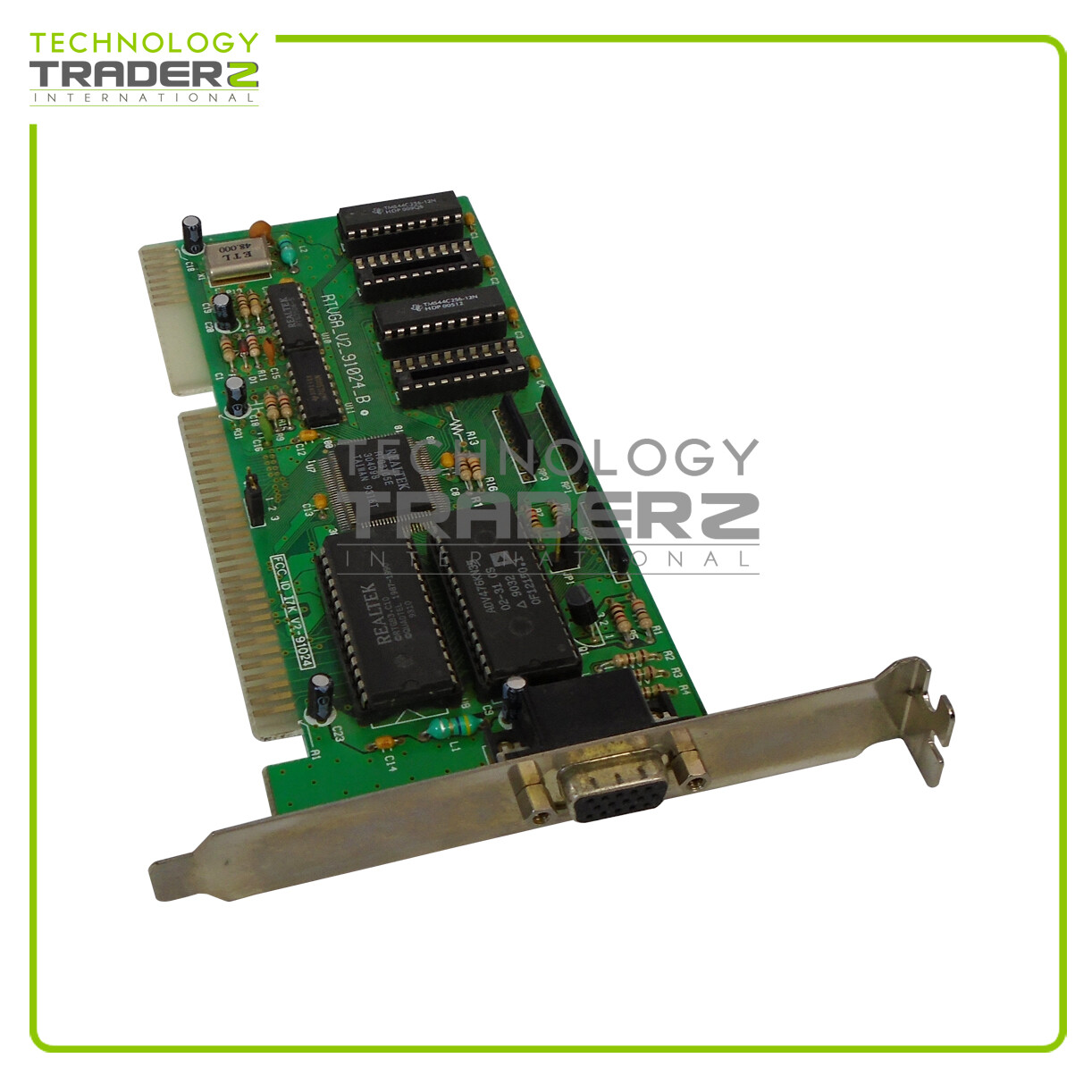 V2-91024-B Realtek RTVGA 16-bit ISA VGA Video Card ***Pulled*** | eBay