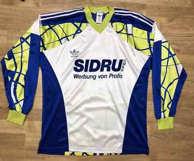 DDP VINTAGE ADIDAS 90s JERSEY JERSEY SHIRT MAILLOT MADE IN FRANCE LONG ...