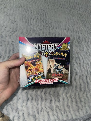 Pokemon Mystery Power Box Chase Pack Seeded 1:10 (5 Booster Packs) NEW ...