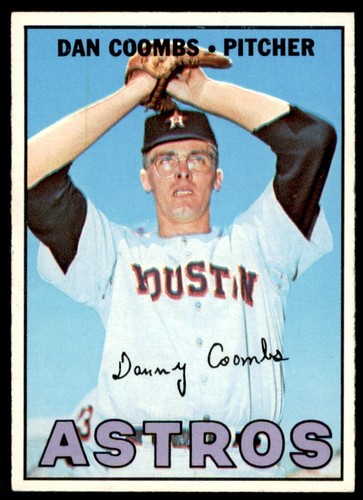 1967 Topps Danny Coombs Houston Astros #464 NM-MT | eBay