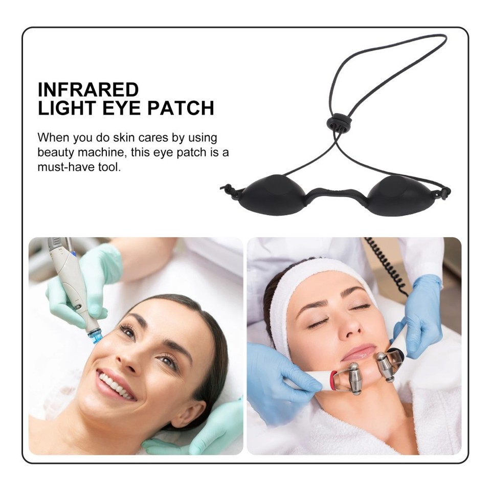 6 PCS Sunbathing Glasses Goggle for Tanning Eye Patches Skincare Ipl ...
