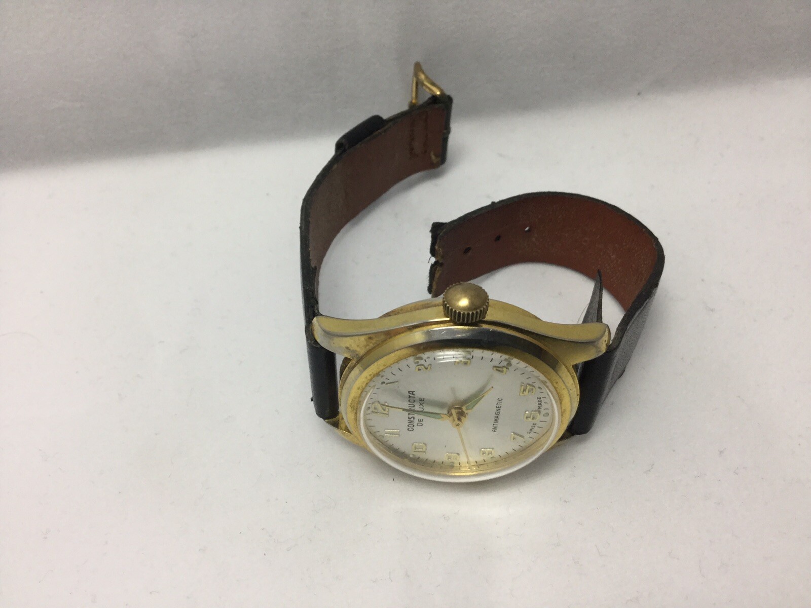 Constructa De Luxe Mens Antimagnetic Swiss Made Watch | eBay