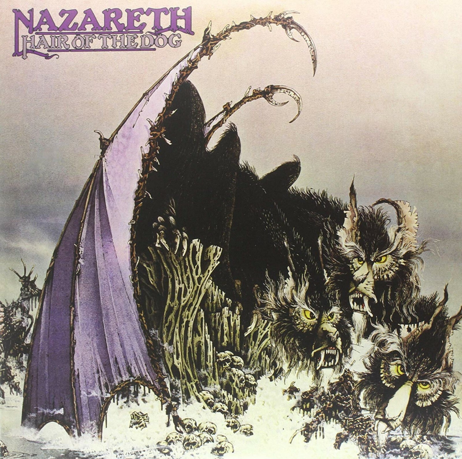 NAZARETH Hair of the Dog BANNER HUGE 4X4 Ft Fabric Poster Tapestry Flag ...
