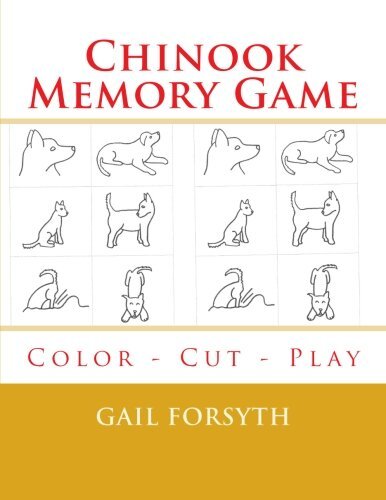 Chinook Memory Game: Color - Cut - Play New 9781514808801 Fast Free ...