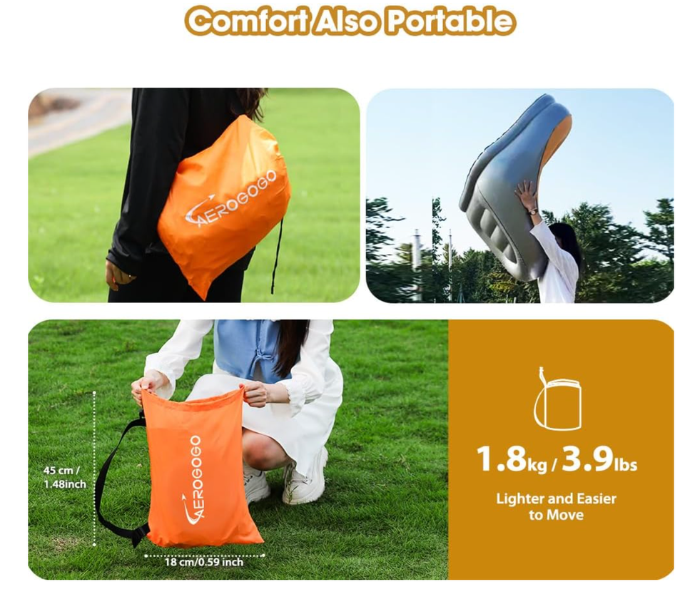 PZ2 Inflatable Couch: Your Portable Throne! | eBay