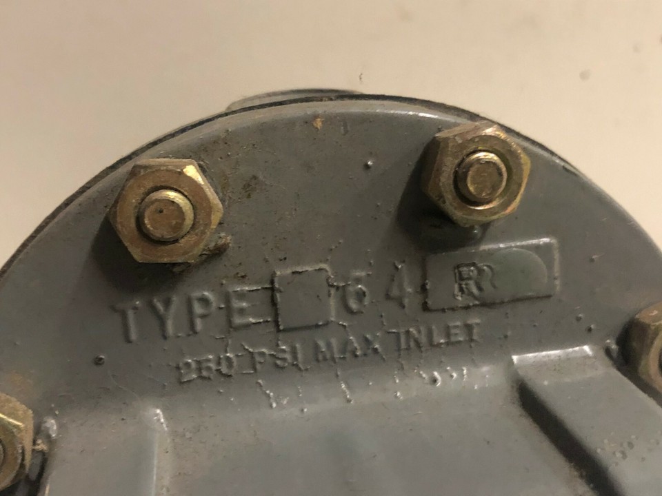 Fisher Controls Type 64 Pressure Regulator 1/2" 250 PSI w/ Weksler ...