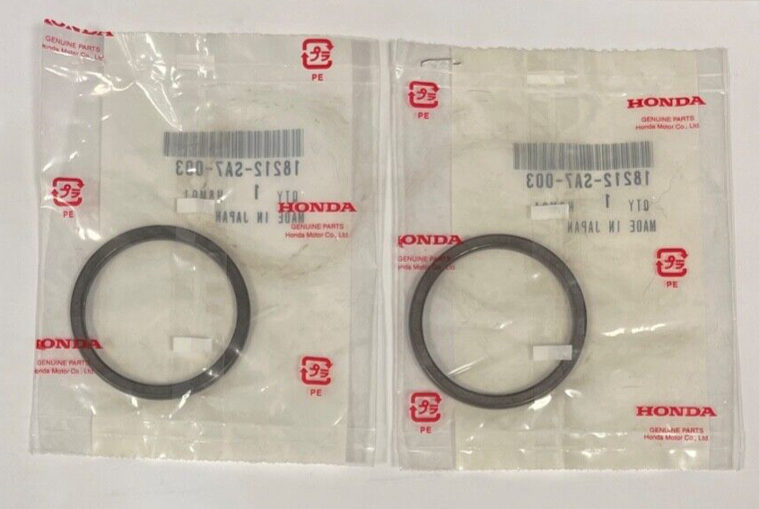 Genuine Honda Gasket Ex Pipe (NOK) Part # 18212-SA7-003 - Quantity: 2 ...