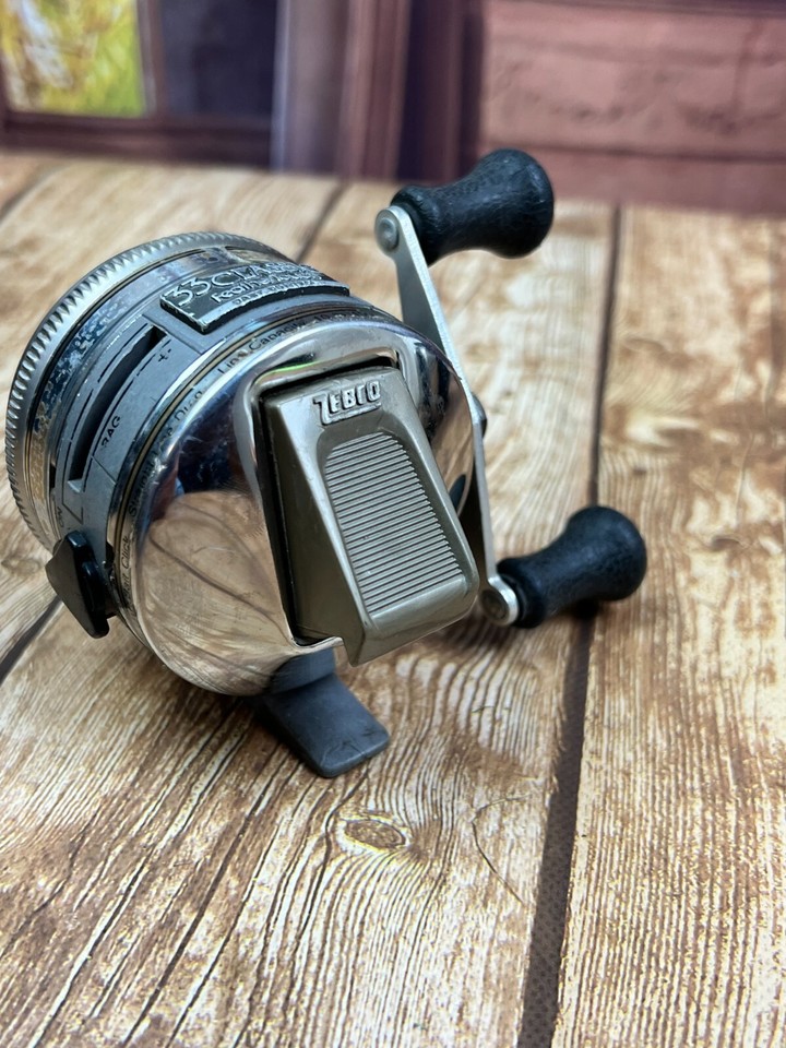 Vintage Zebco 33 Classic Feathertouch Reel Made in USA | eBay