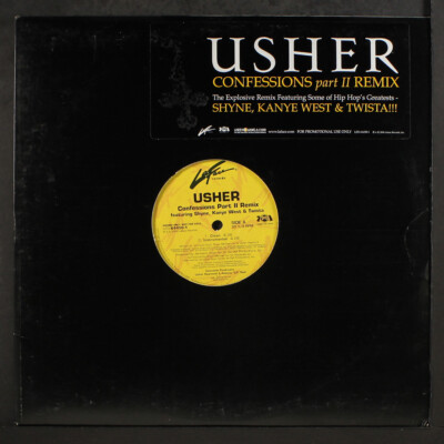 USHER: confessions part ii remix LAFACE 12" Single 33 RPM | eBay