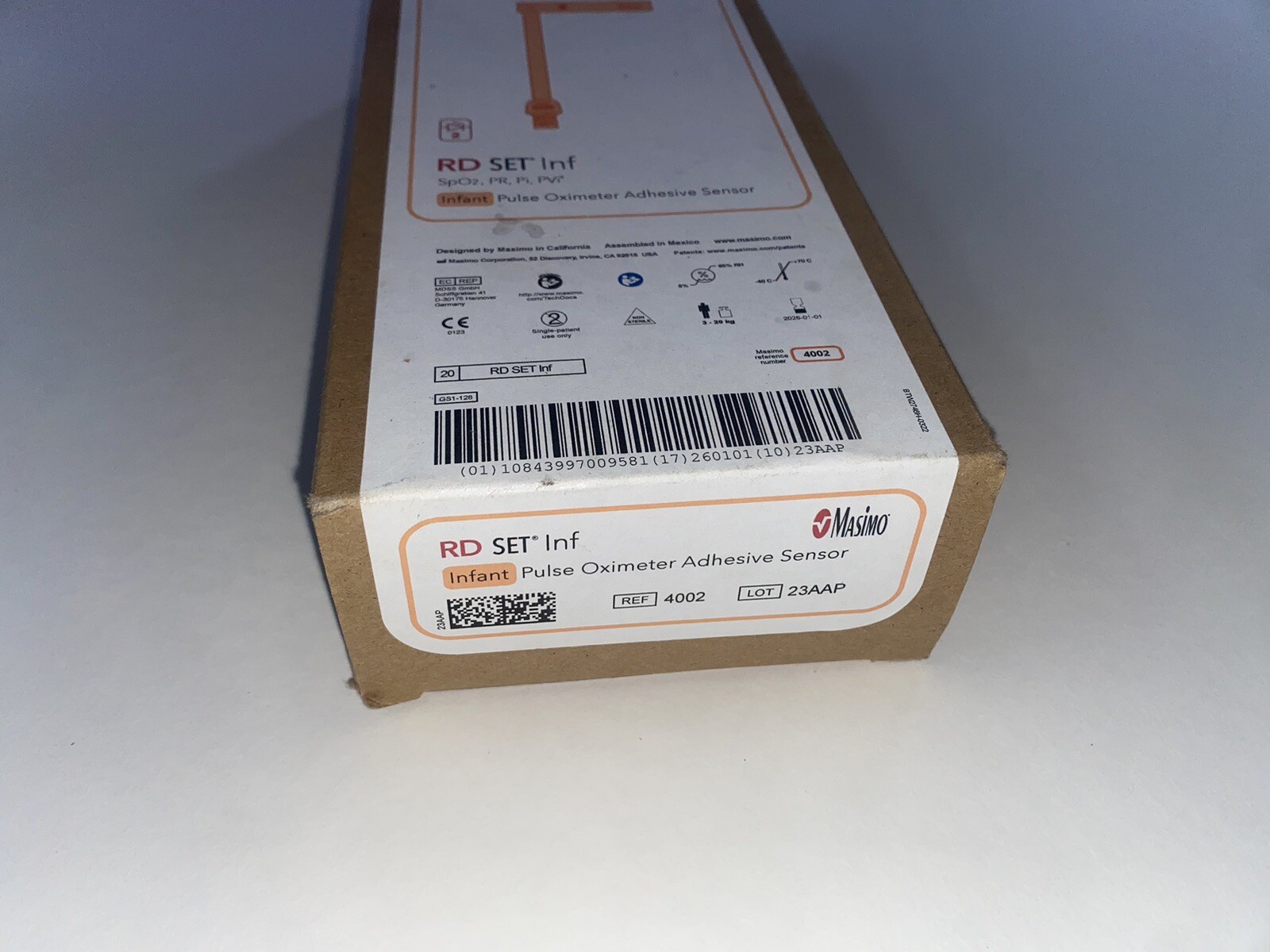 Masimo RD SET Infant Pulse Oximeter Adhesive Sensor 4002 | eBay