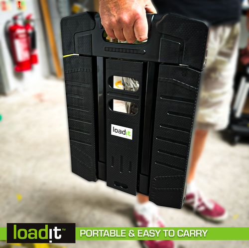 Extendable Platform Trolley, 225kg Folding Hand Truck Cart, Foldable ...